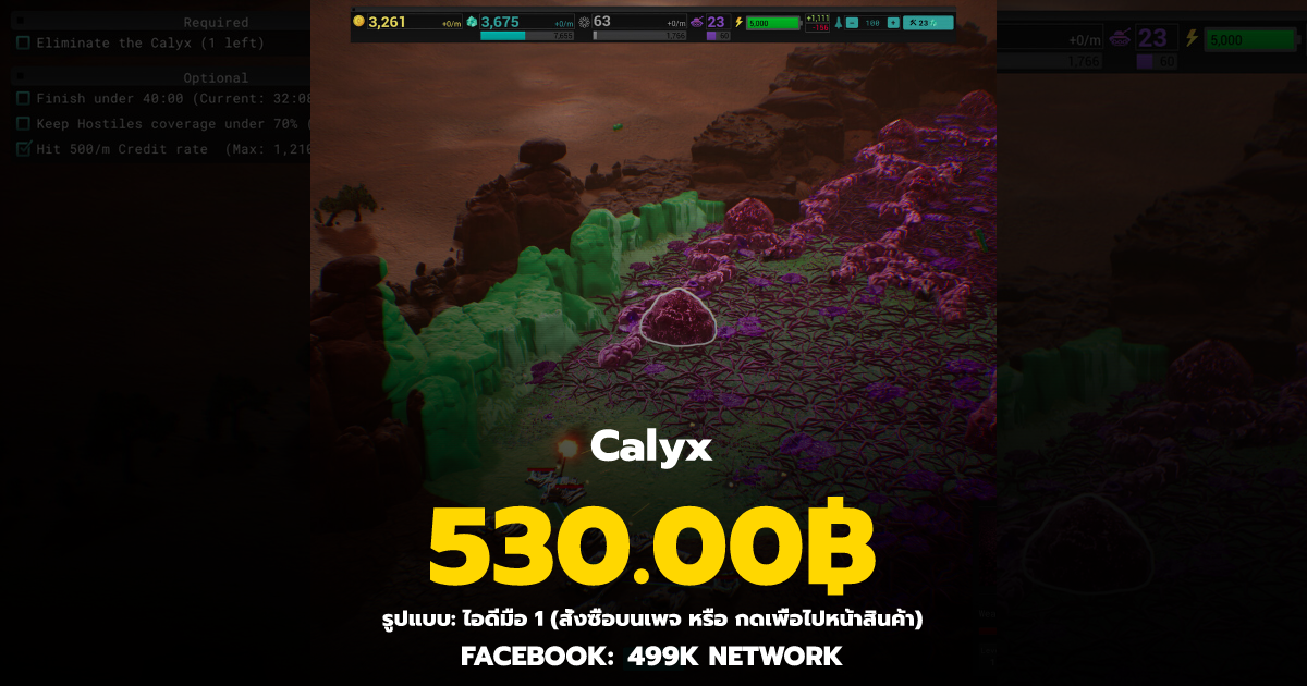 ไอดีเกม Calyx มือ 1 ของแท้ Steam ราคา 445฿ ชำระ Truewallet / พร้อมเพย์ ...